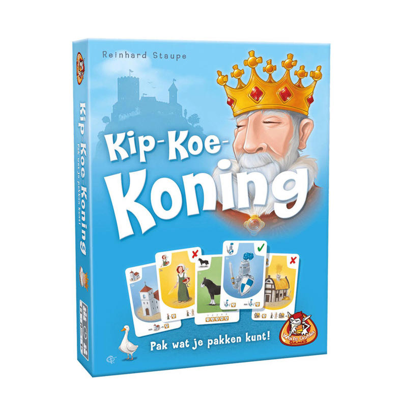 White Goblin Games Kip-Koe-Koning | wehkamp