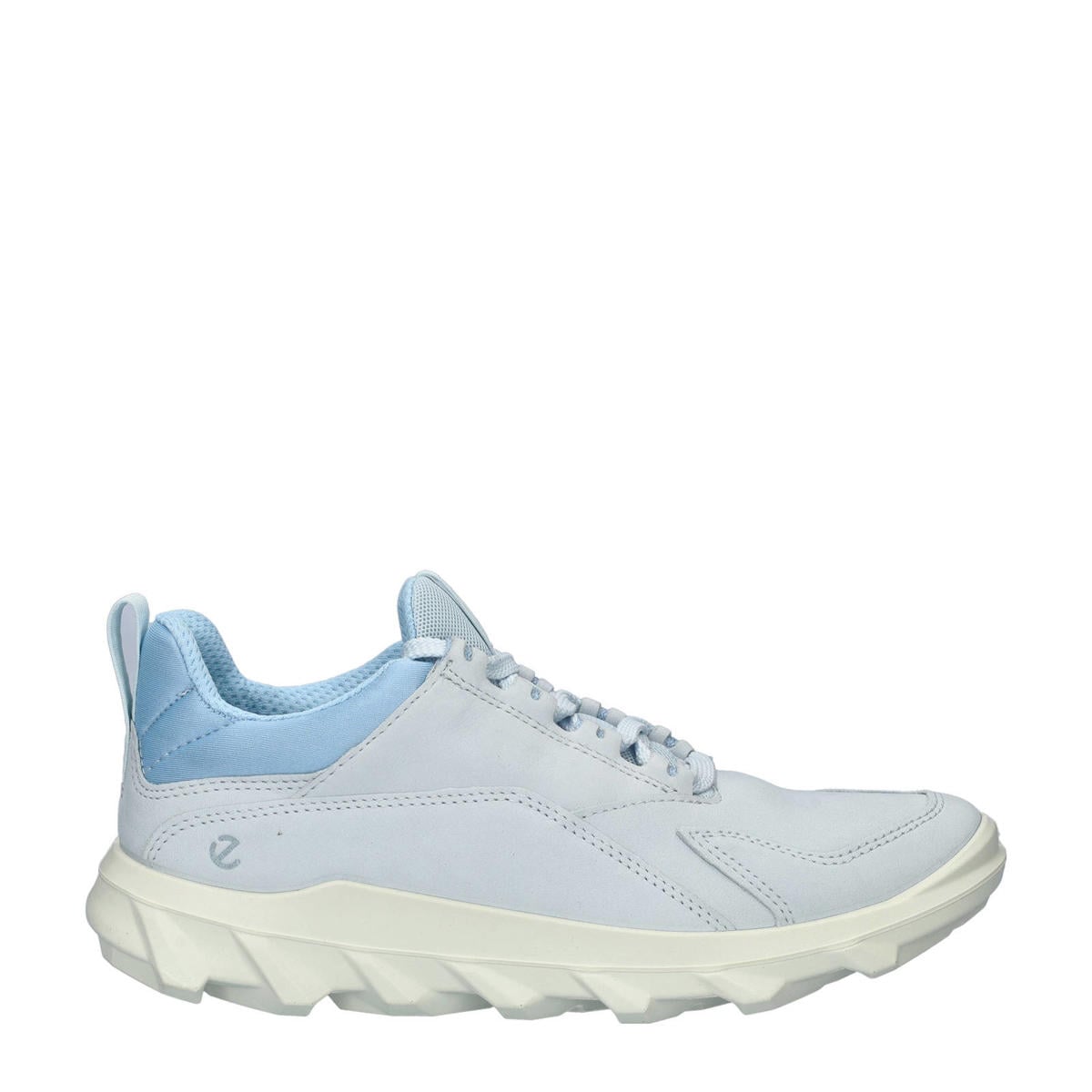 Ecco MX W nubuck sneakers lichtblauw | wehkamp