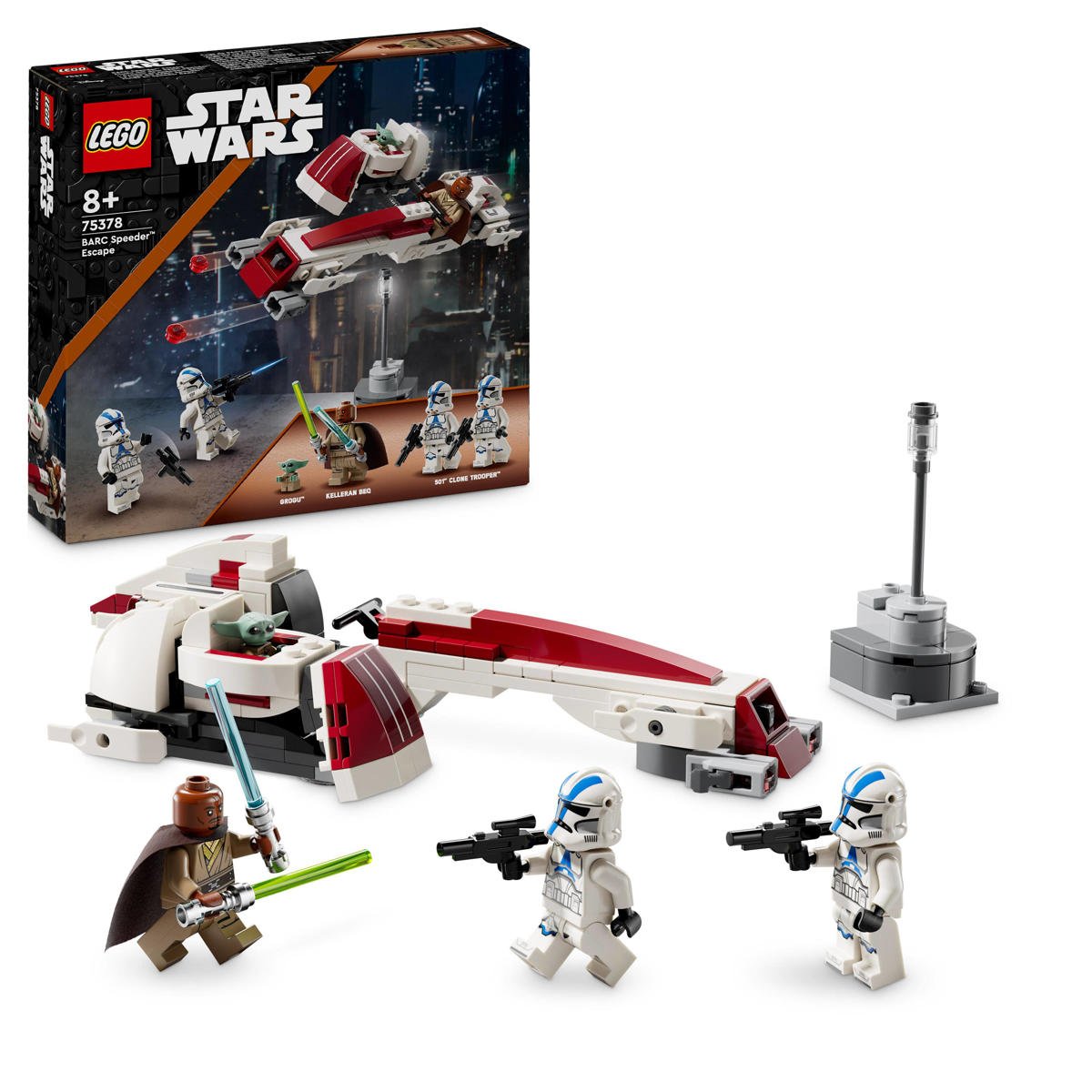 LEGO Star Wars BARC Speeder ontsnapping The Mandalorian Bouwpakket met ...