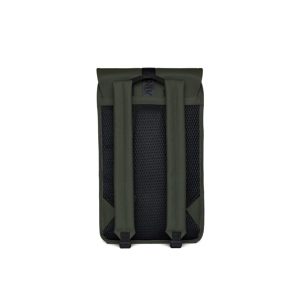 Rains rugzak Trail W3 kaki/zwart | wehkamp