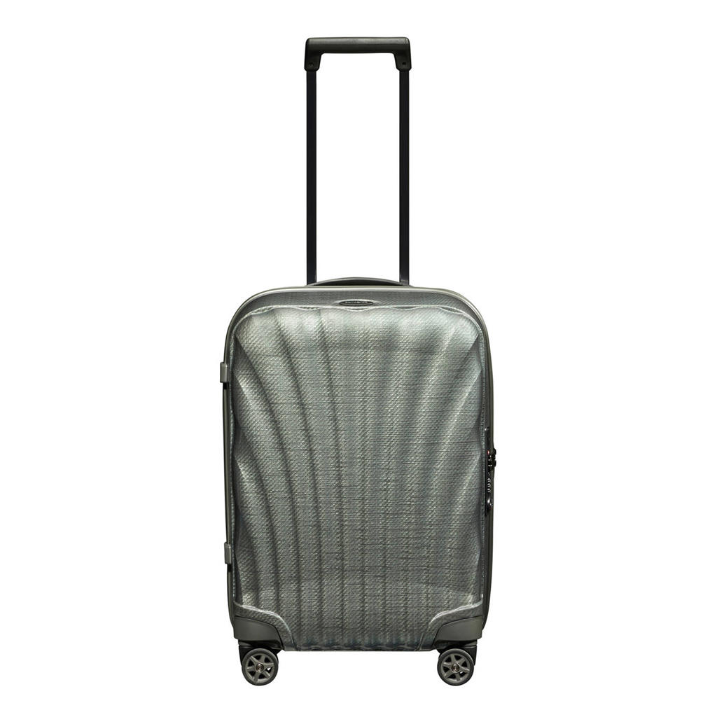 Samsonite trolley C-Lite 55 cm. grijsgroen | wehkamp