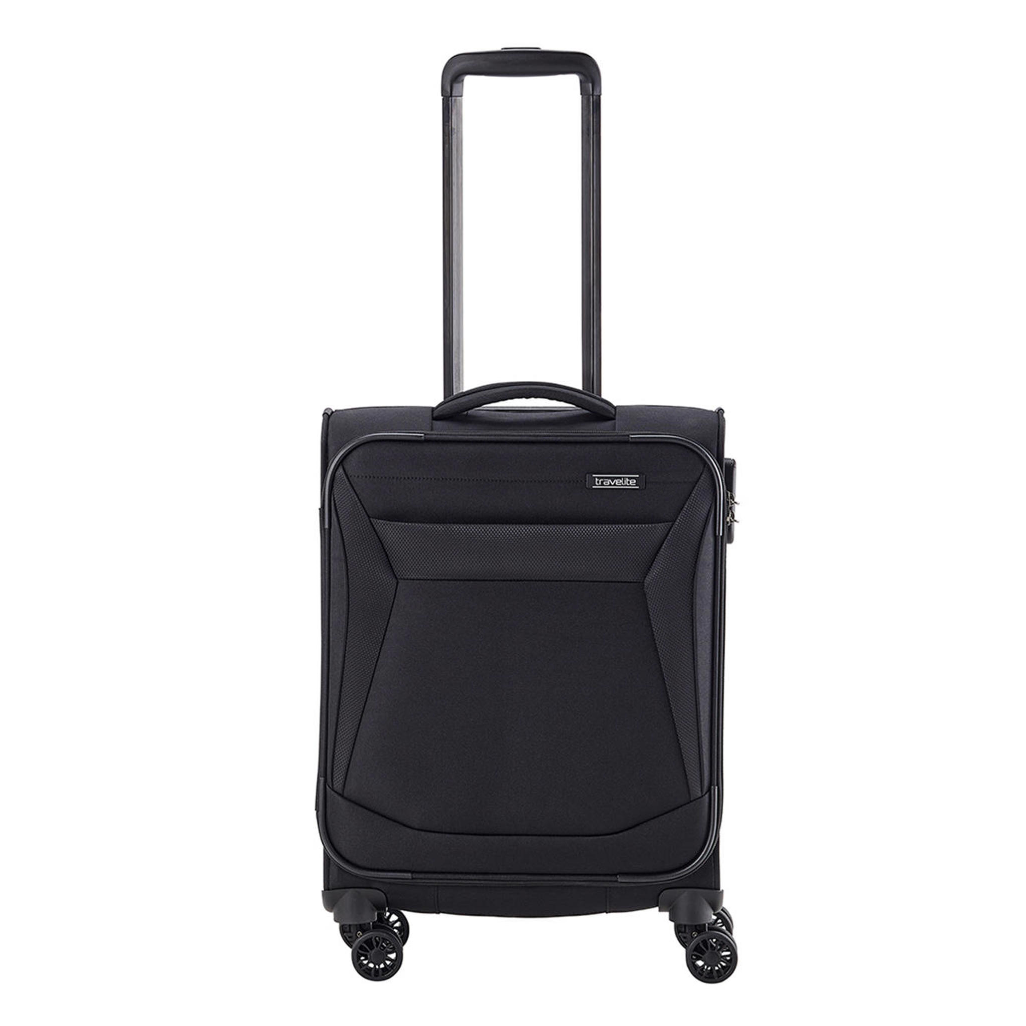 Travelite trolley Chios 55 cm. zwart | wehkamp