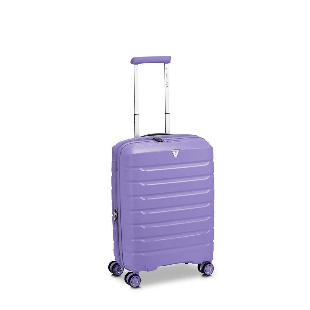 Roncato trolley B-Flying 55 cm. Expandable paars | wehkamp