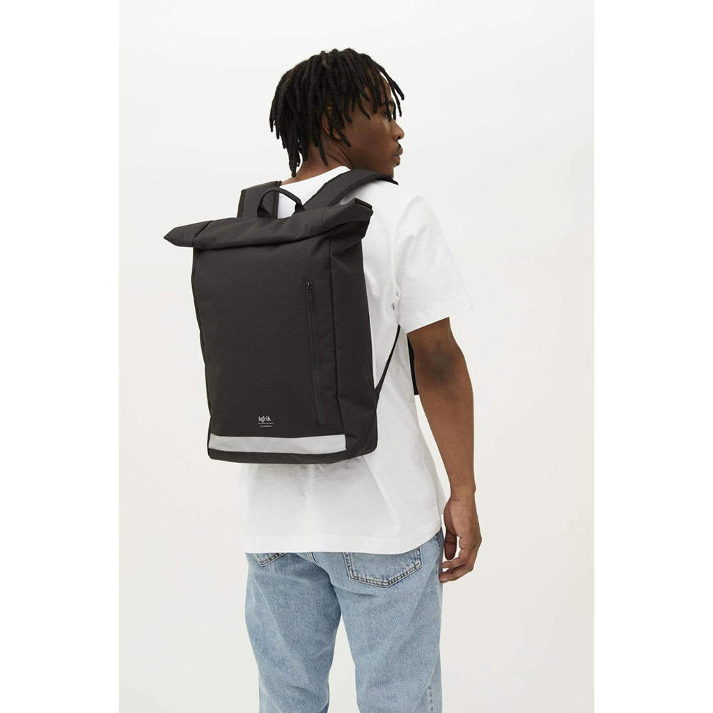 Lefrik rugzak Roll Reflective zwart | wehkamp