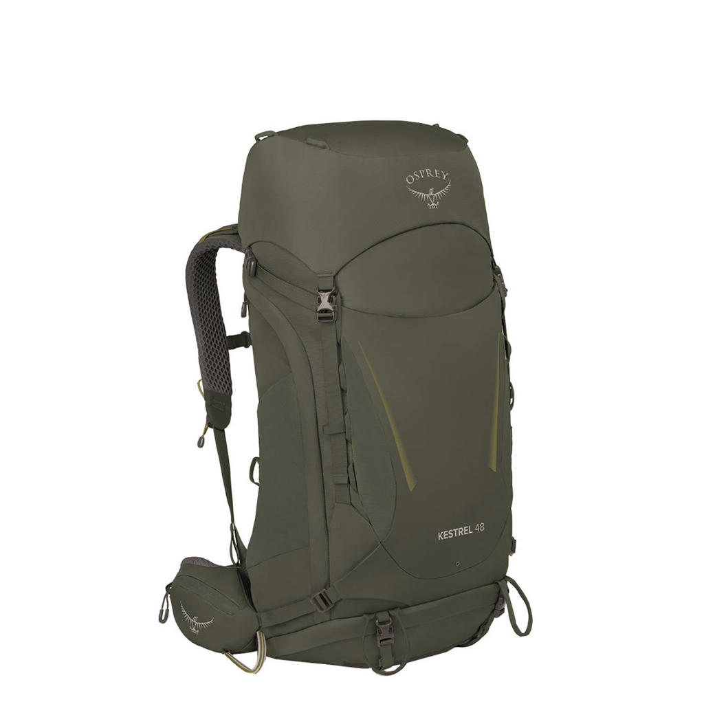 Osprey backpack Kestrel 48L S/M kaki | wehkamp