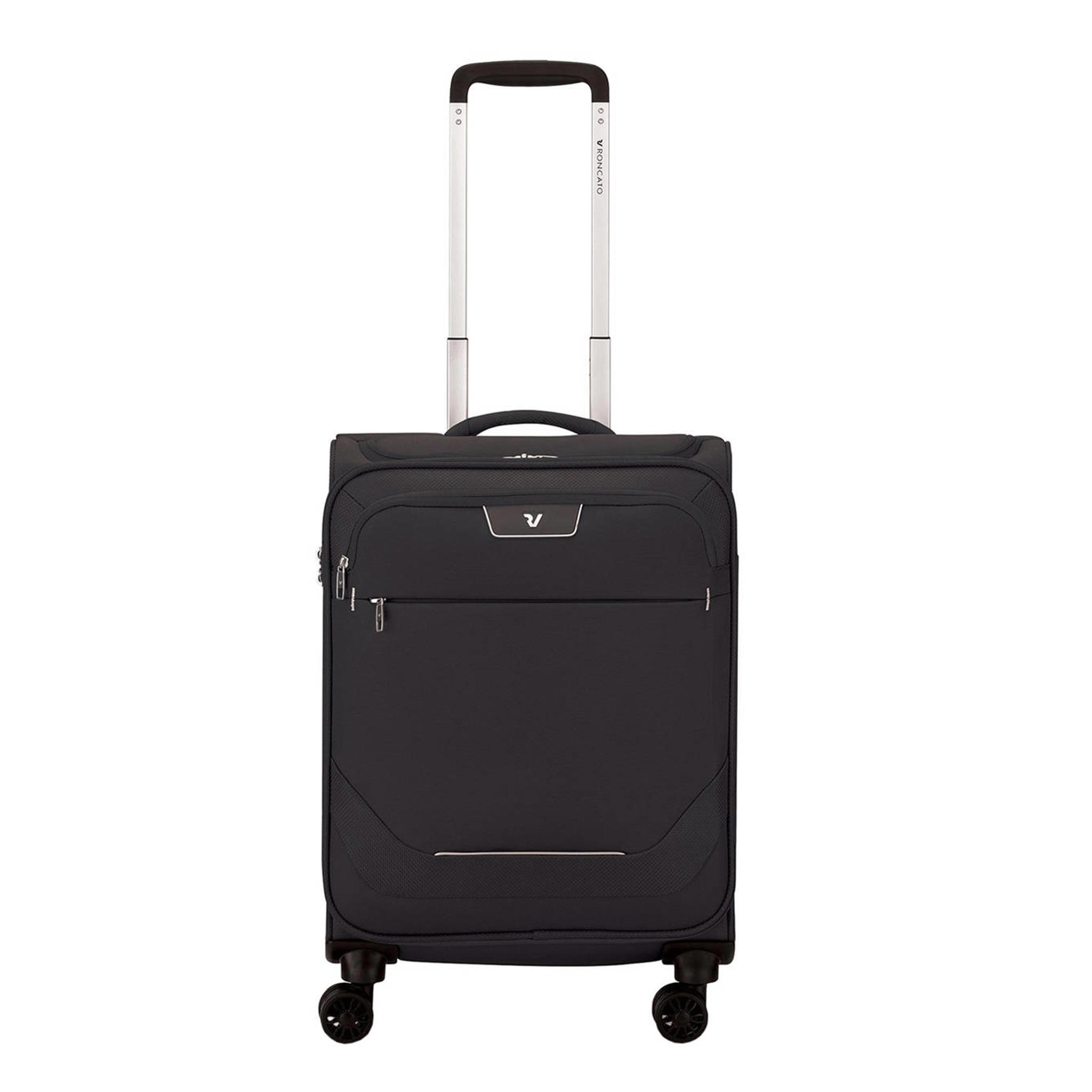 Roncato trolley Joy 55 cm. Expandable zwart | wehkamp
