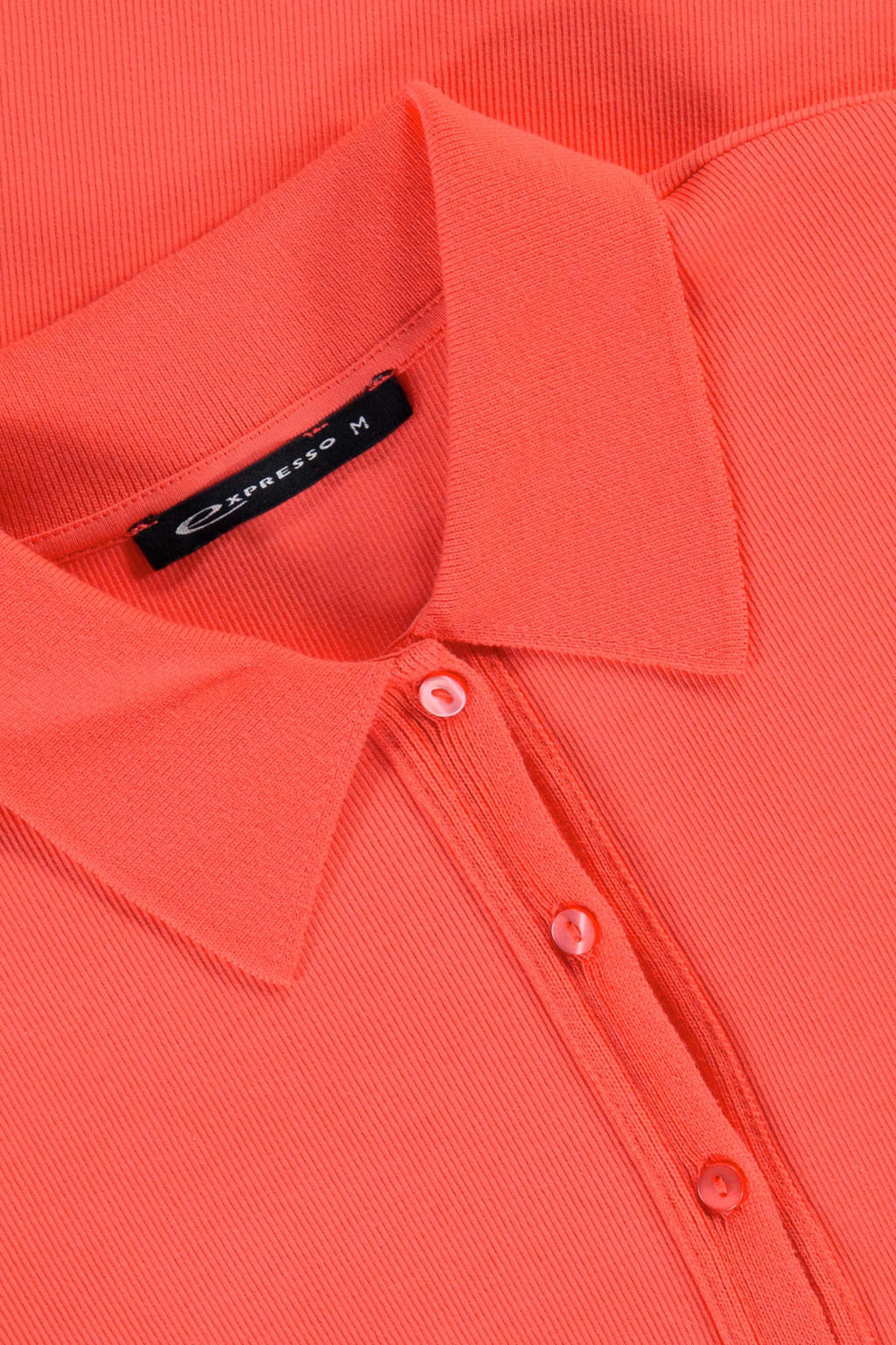 Expresso jersey blouse koraalrood | wehkamp