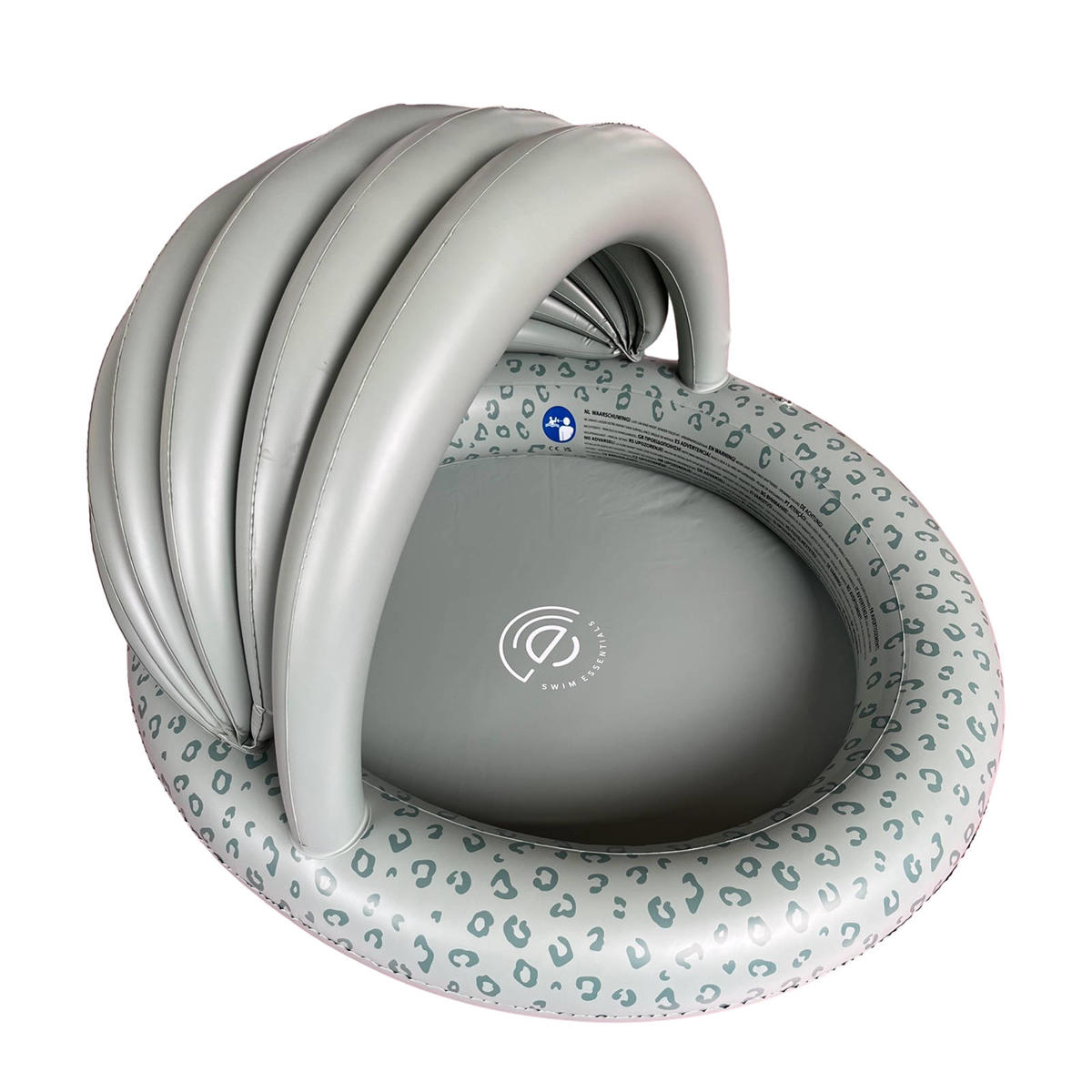 Swim Essentials Green Leopard Children's Pool 100 cm | wehkamp