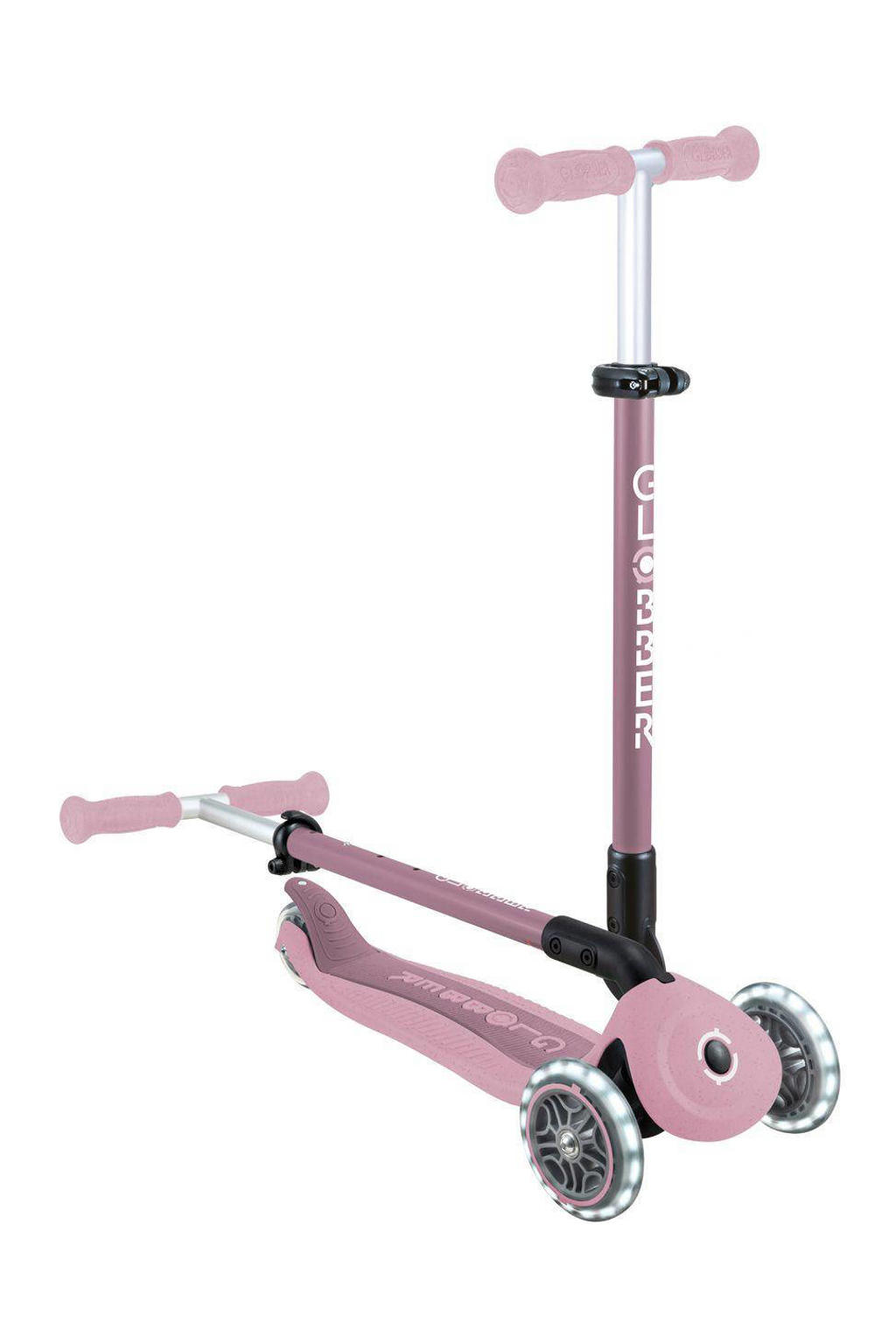 Globber Go Up Active Lights Berry | wehkamp