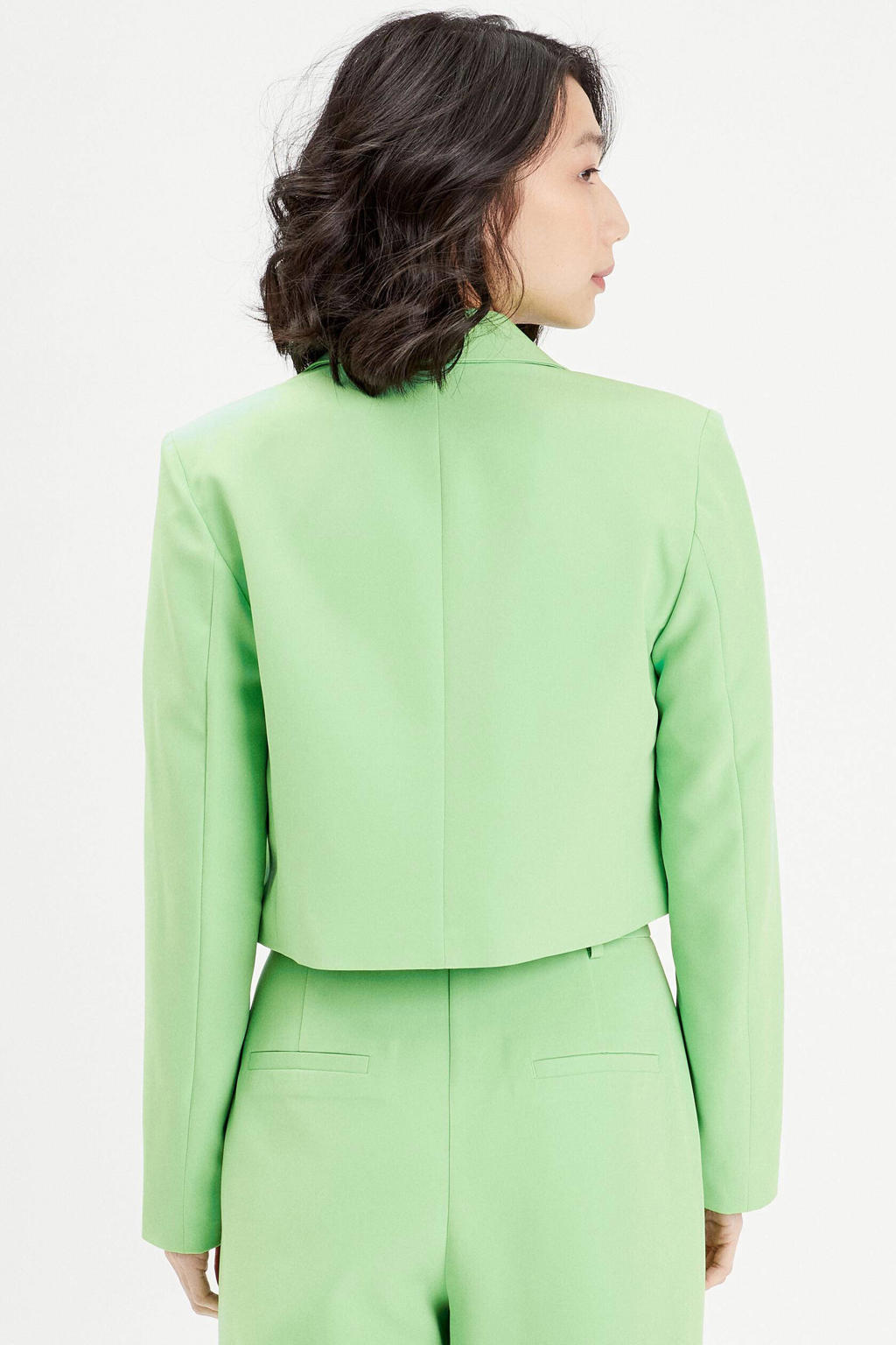 Cache Cache cropped blazer groen | wehkamp