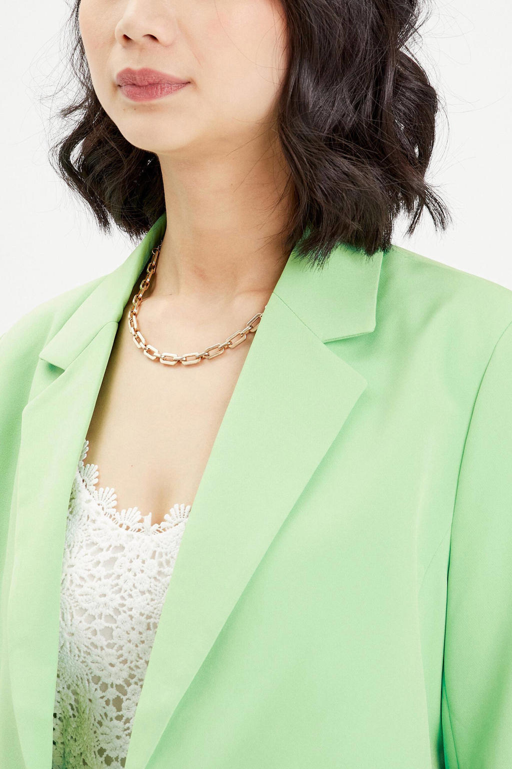 Cache Cache cropped blazer groen | wehkamp