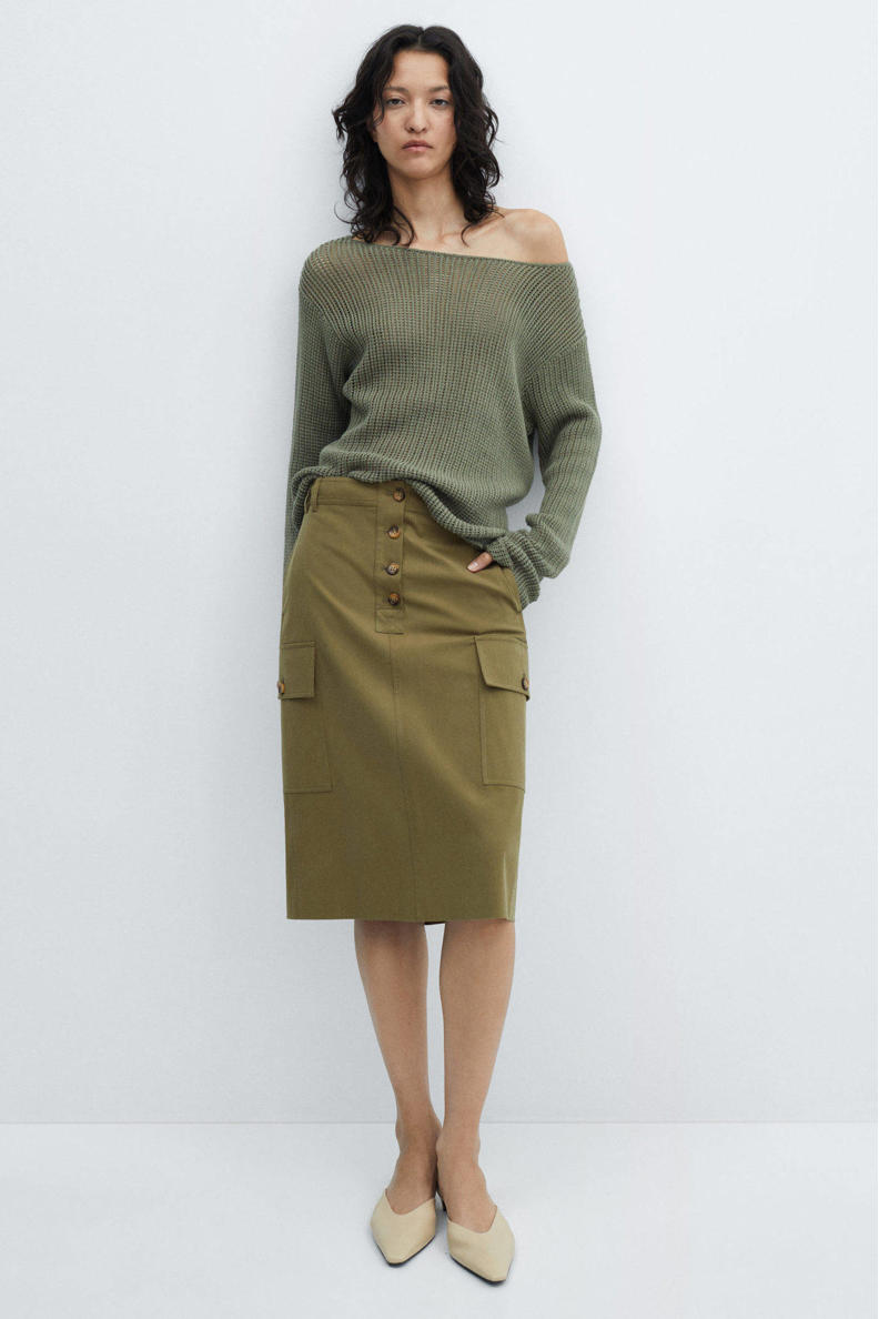 Mango cargo rok kaki kopen? | Morgen in huis | wehkamp