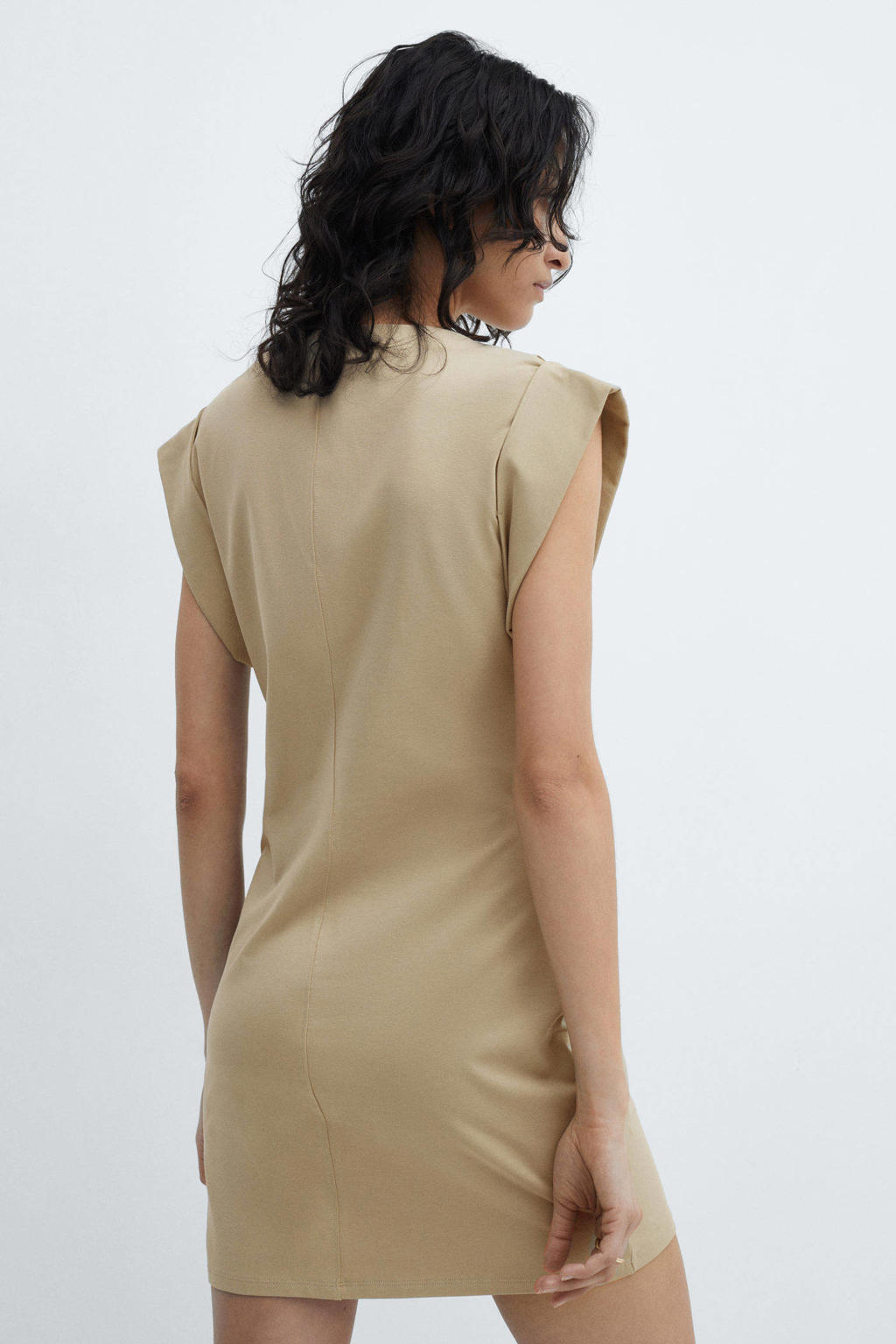Mango jurk beige kopen? | Morgen in huis | wehkamp