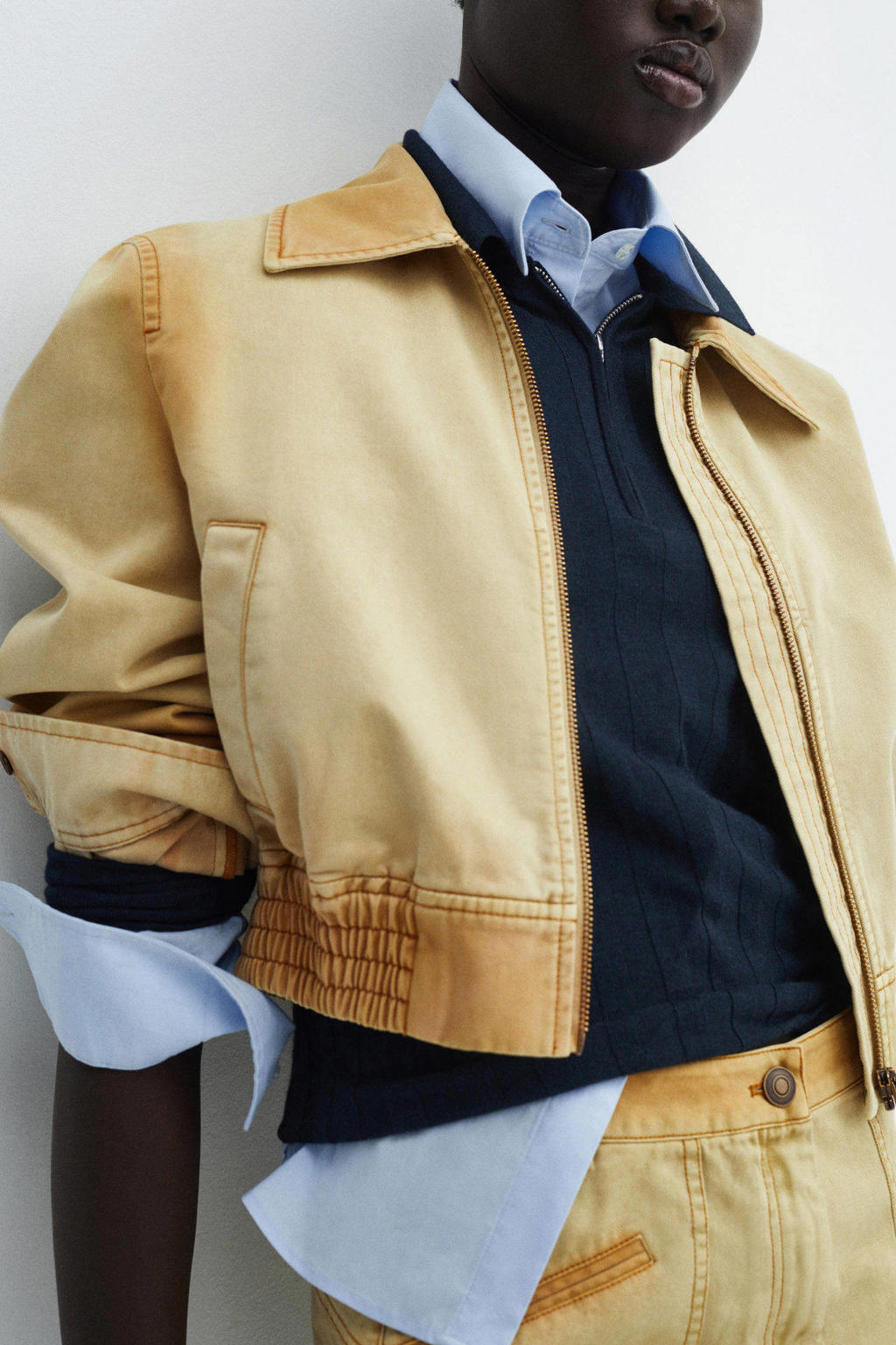 Mango jack geel/bruin kopen? | Morgen in huis | wehkamp