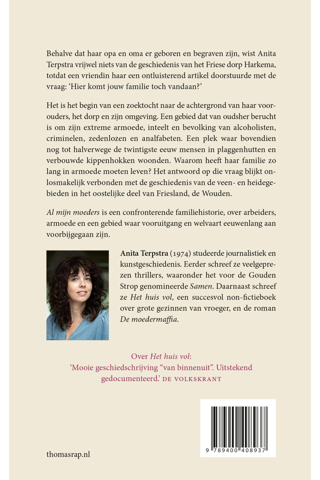 Anita Terpstra Al mijn moeders | wehkamp