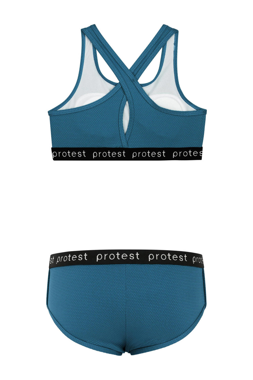 Protest crop bikini PRTBEAU JR blauw | wehkamp