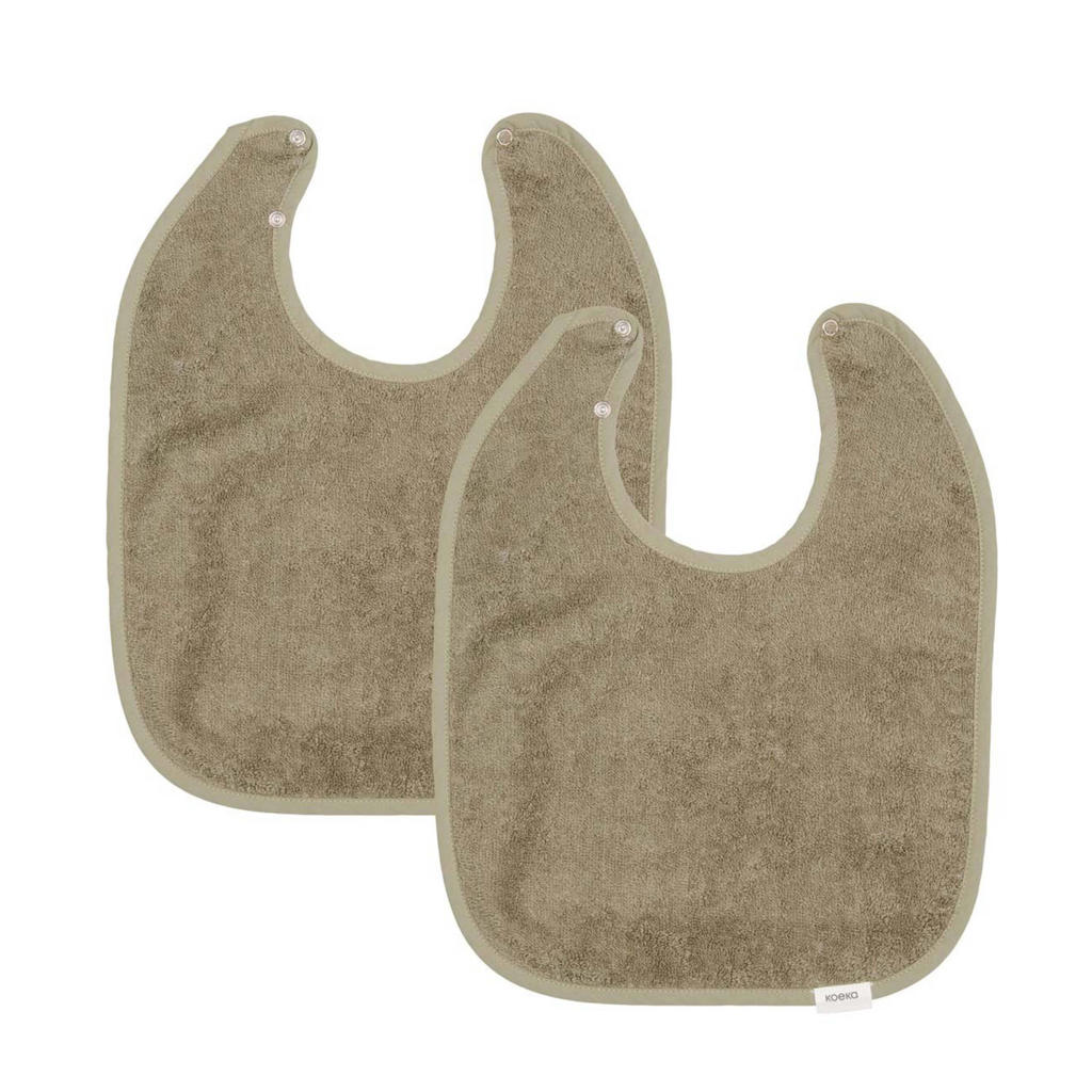 Koeka slab Dijon Daily - set van 2 groen | wehkamp
