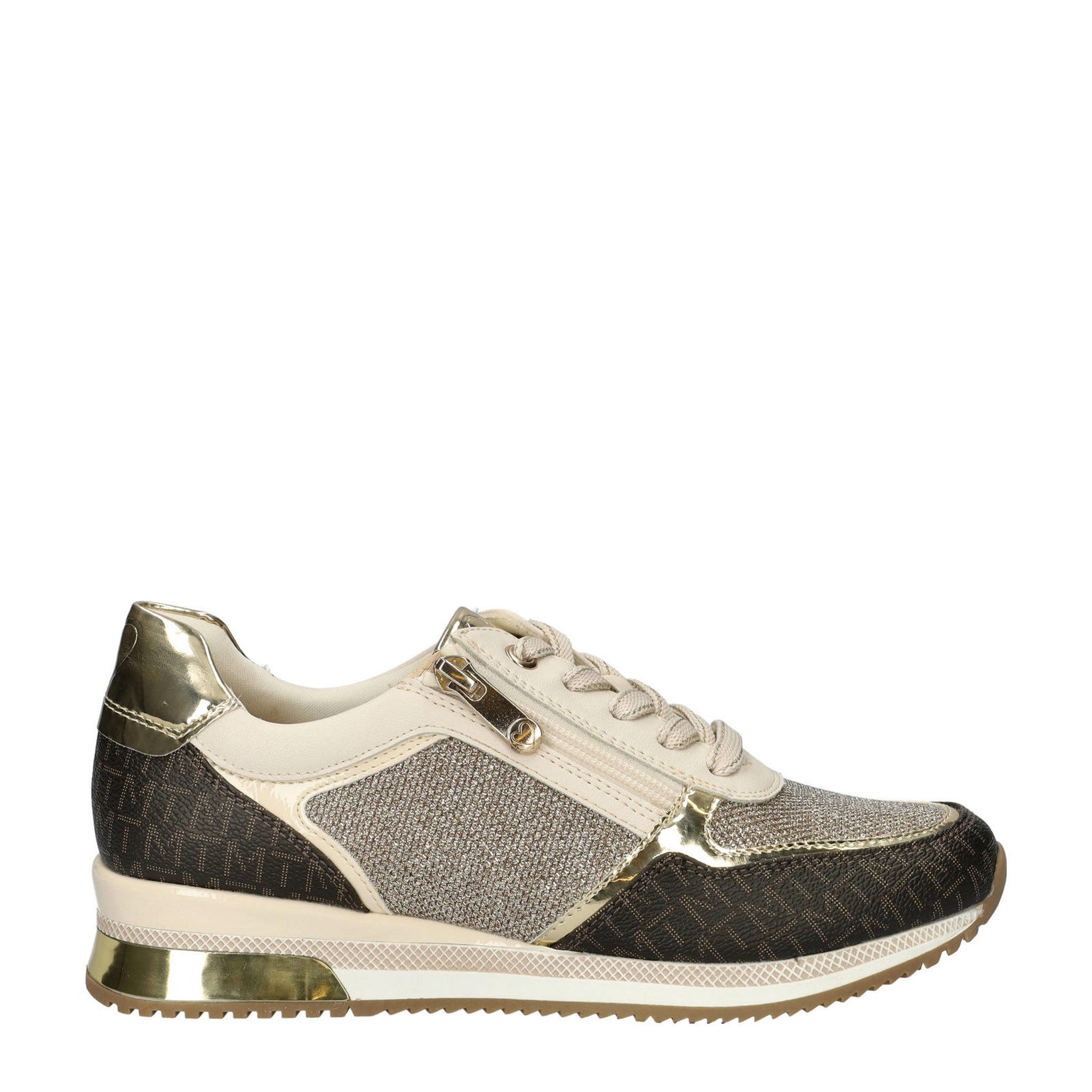 Marco Tozzi sneakers beige /bruin | wehkamp