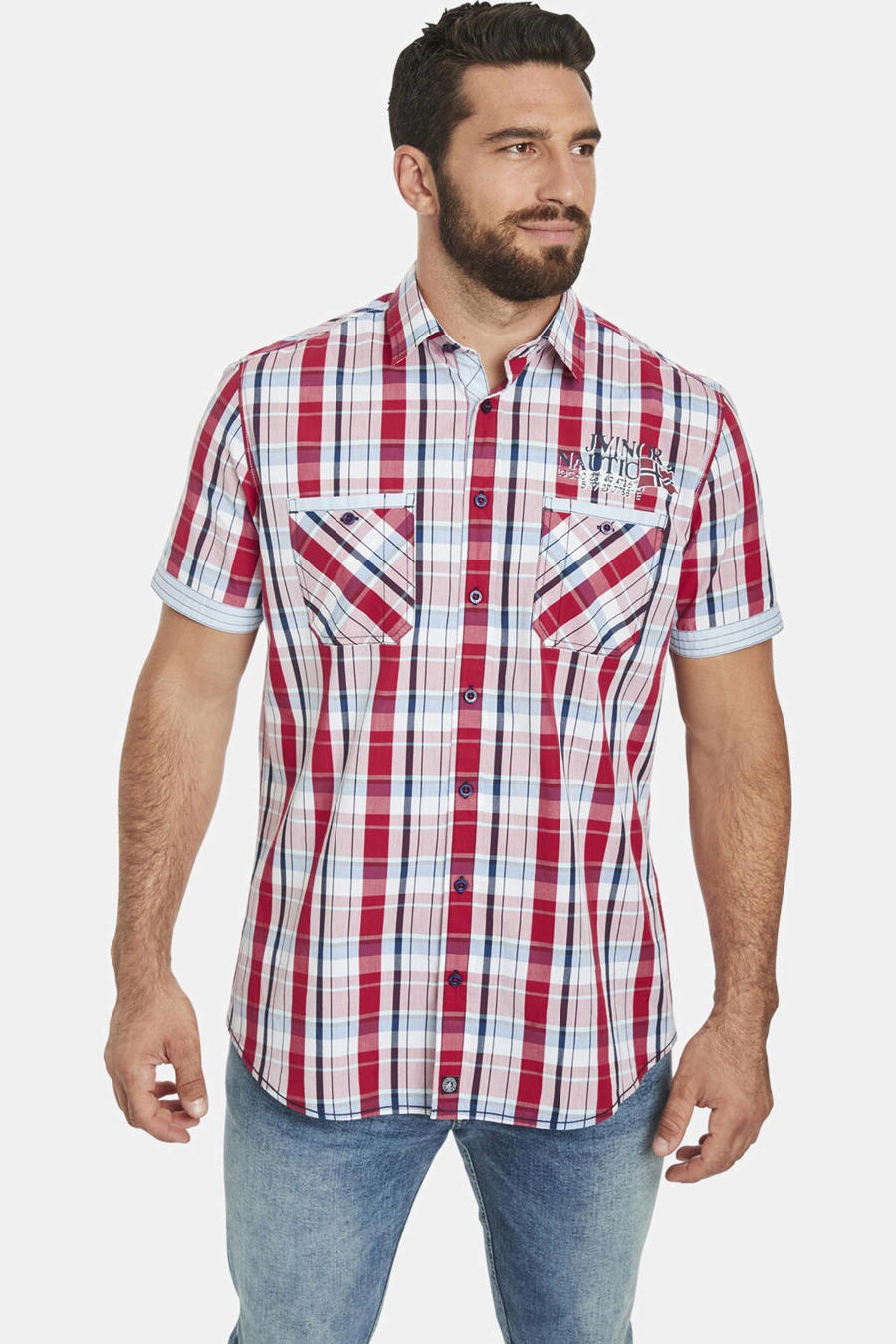 Rode overhemden voor heren online kopen? | Wehkamp