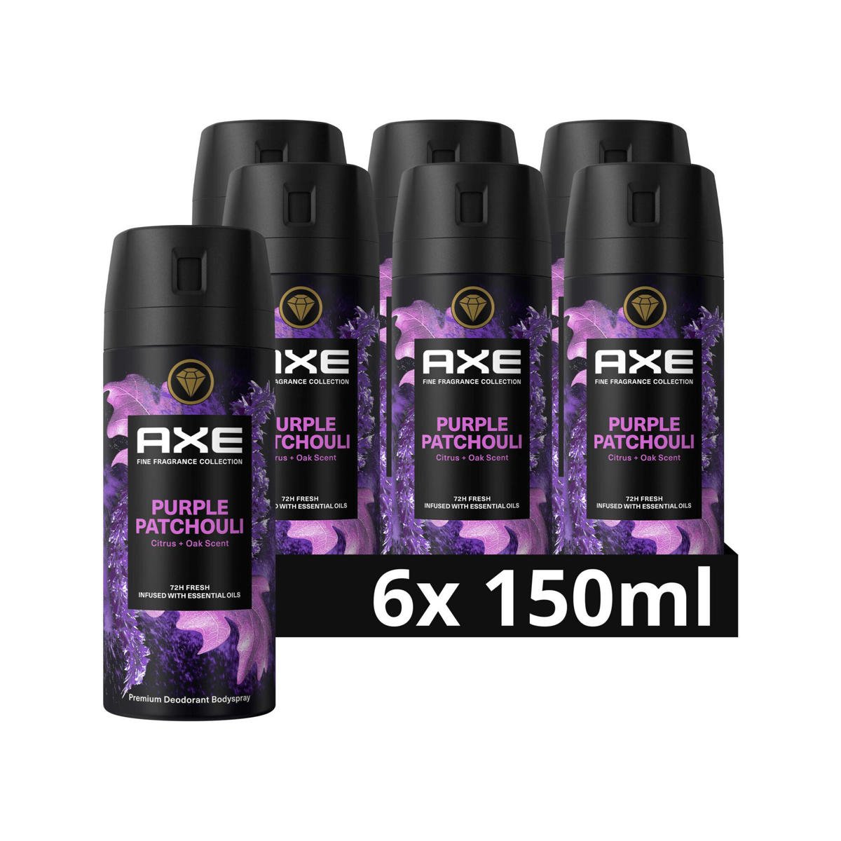 Axe Fine Fragrance Collection Purple Patchouli premium deodorant ...