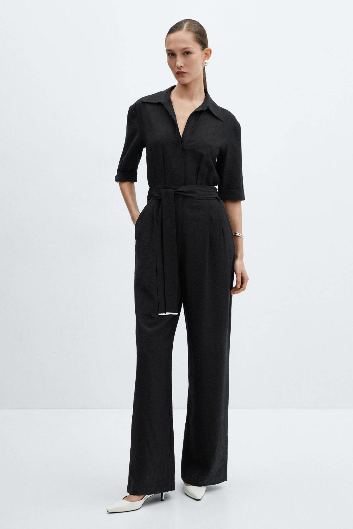 Mango jumpsuit zwart kopen? | Morgen in huis | wehkamp