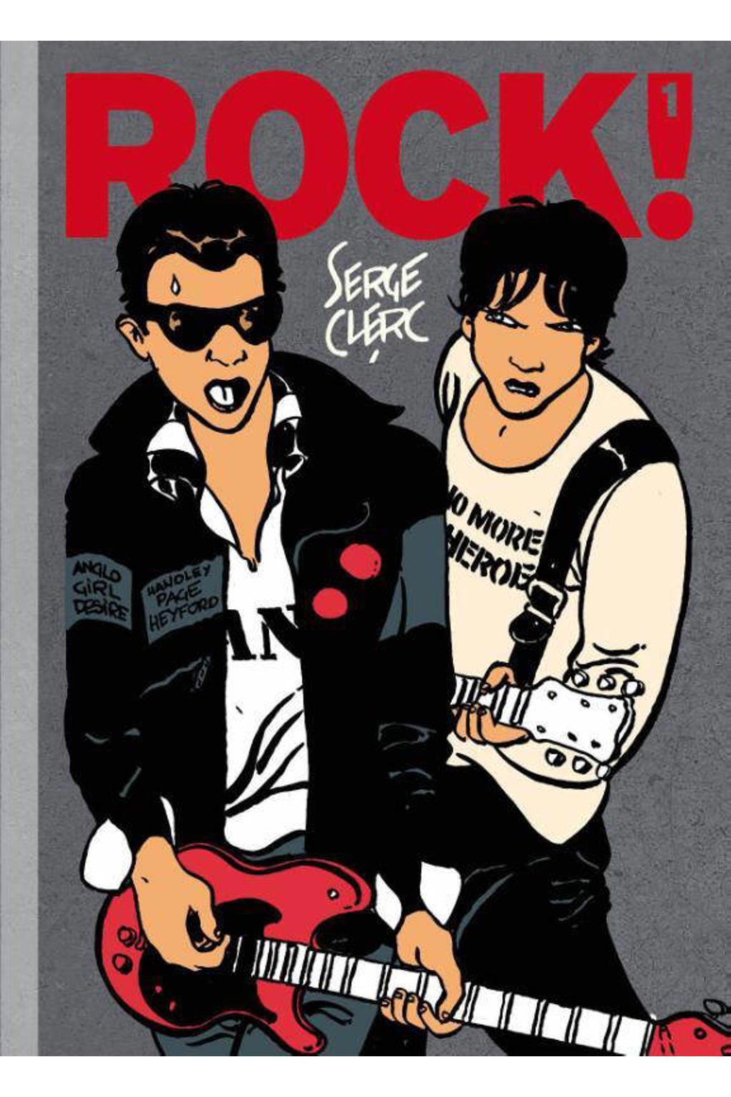 Serge Clerc en Philippe Paringaux Serge Clerc Integraal: Rock! 1 | wehkamp