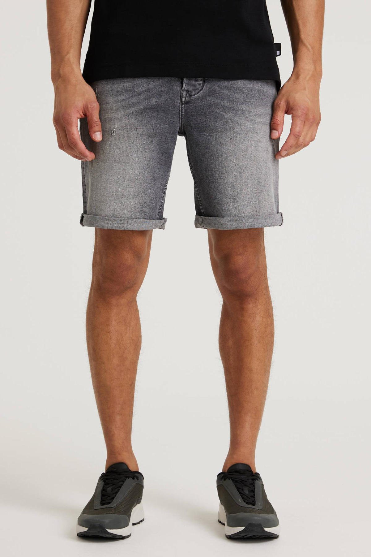 CHASIN' slim fit short Crown s. James grey denim | wehkamp