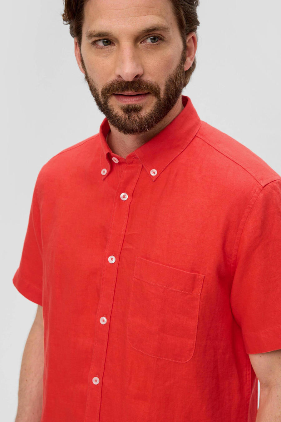 Rode overhemden voor heren online kopen? | Wehkamp
