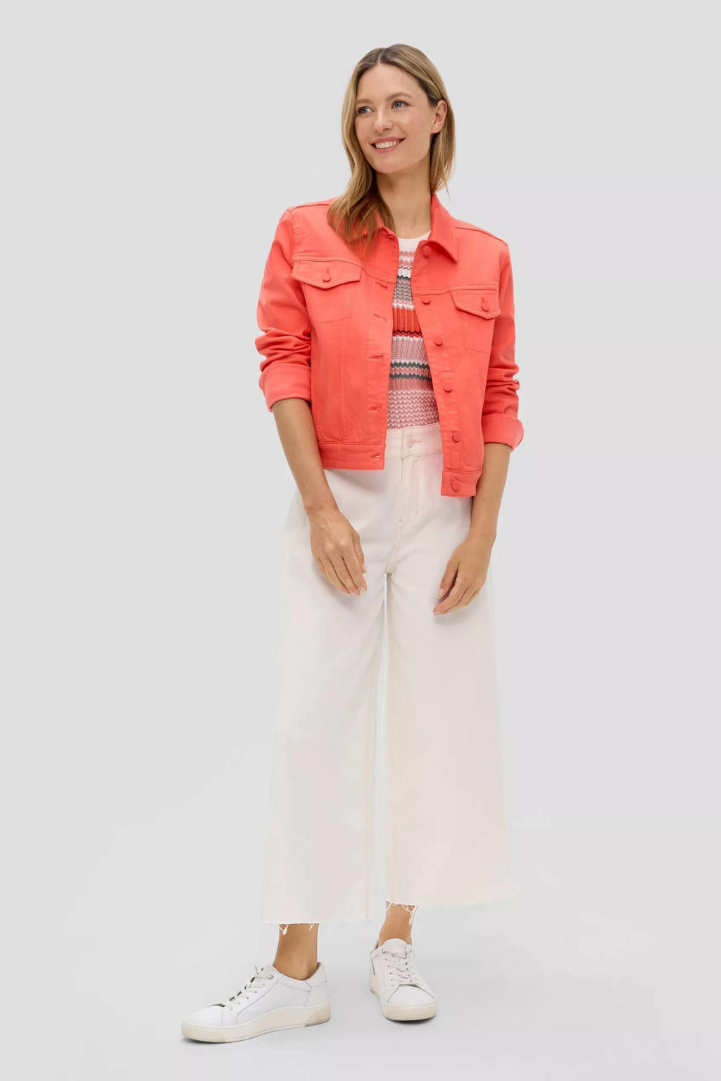 s.Oliver jasje koraalrood kopen? | Morgen in huis | wehkamp