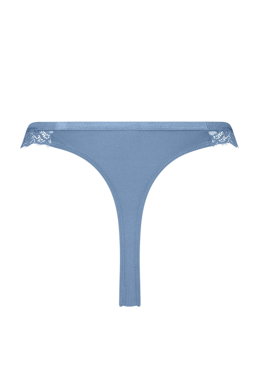 Hunkemöller string Daisy blauw | wehkamp