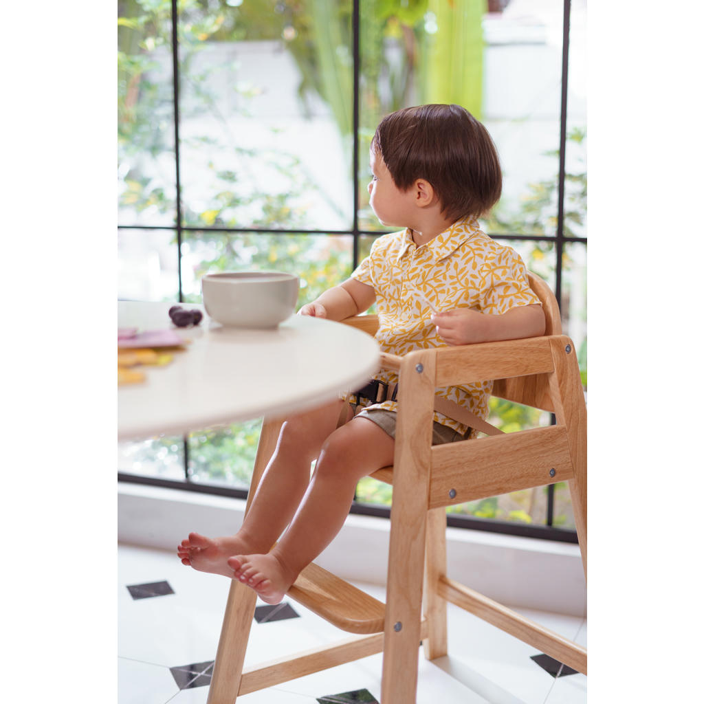 Geuther Emma Houten Opstapelbare Kinderstoel Wit | wehkamp