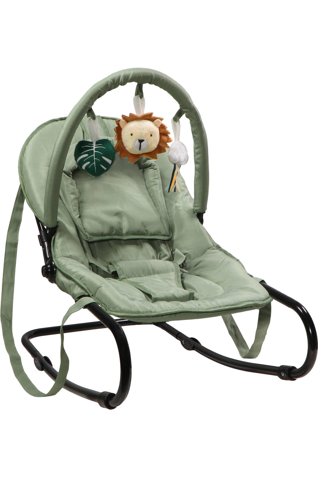 Tryco Bouncer toys included - Lion leo - green | wehkamp