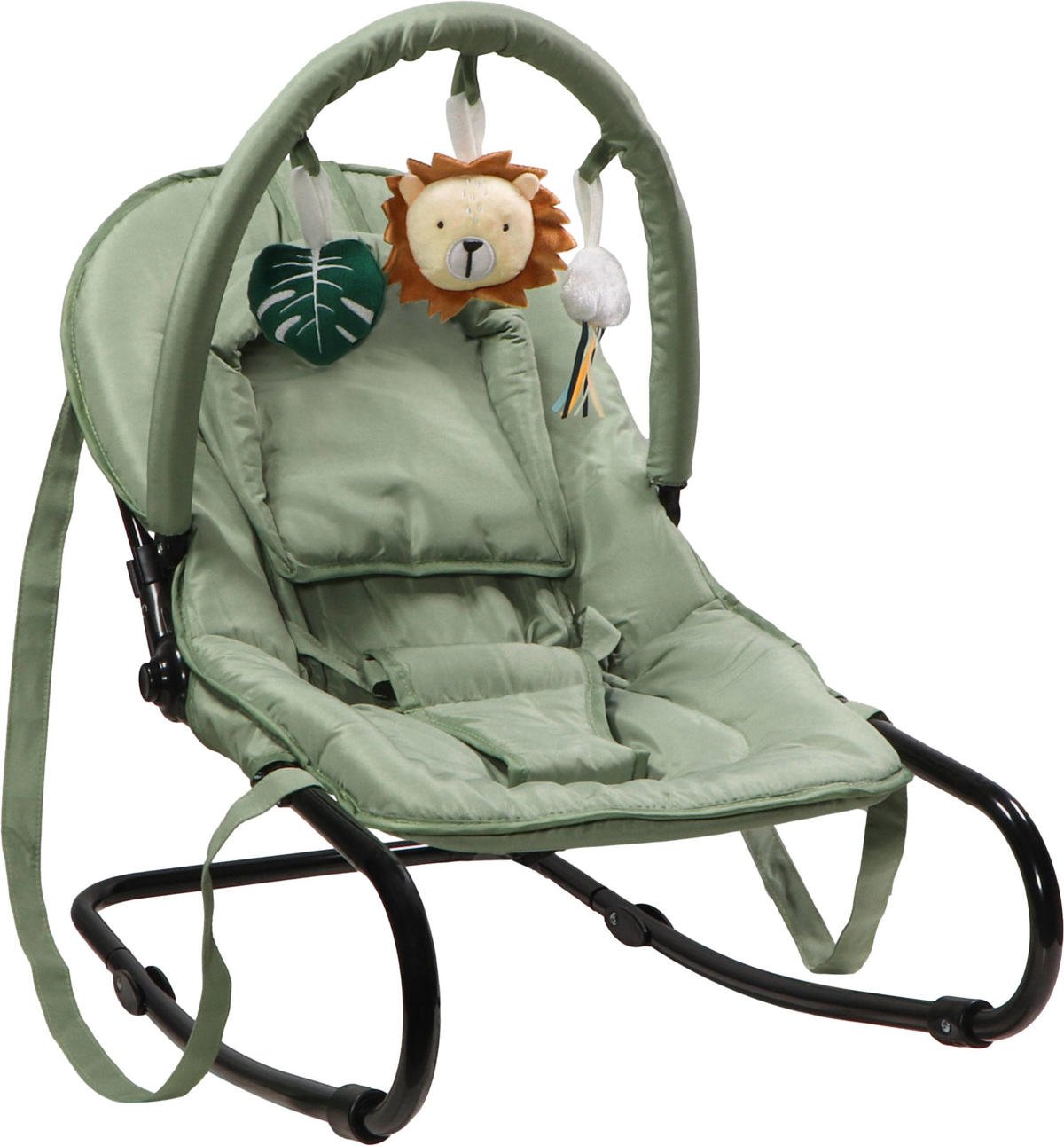 Tryco Bouncer toys included - Lion leo - green | wehkamp