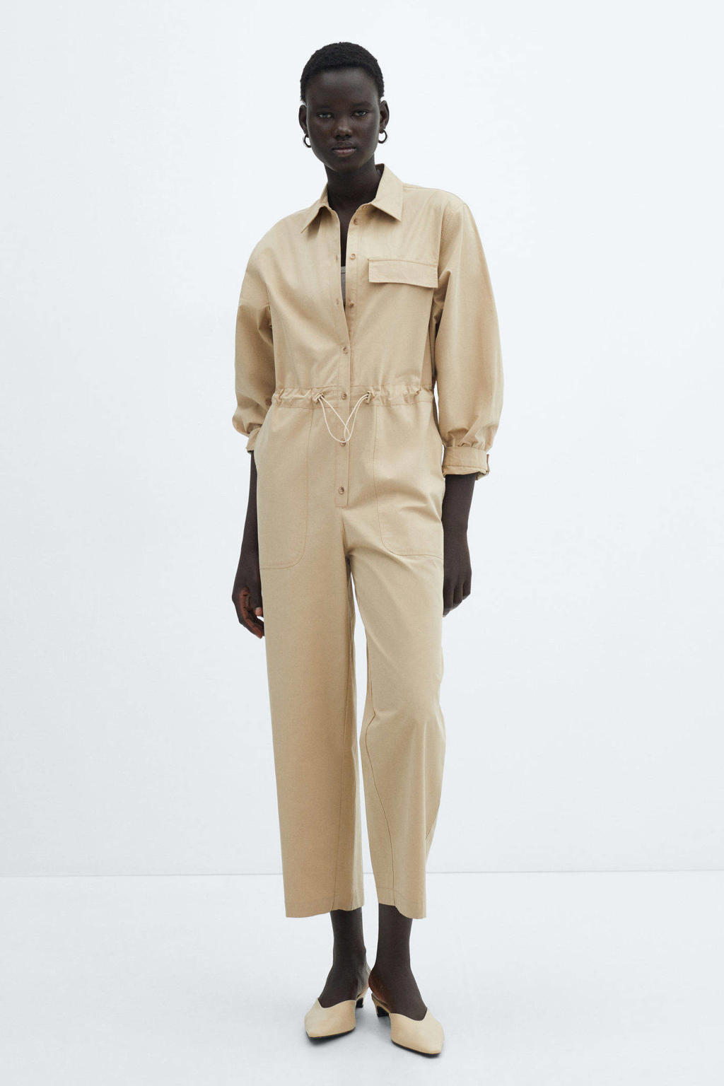Mango jumpsuit zand kopen? | Morgen in huis | wehkamp