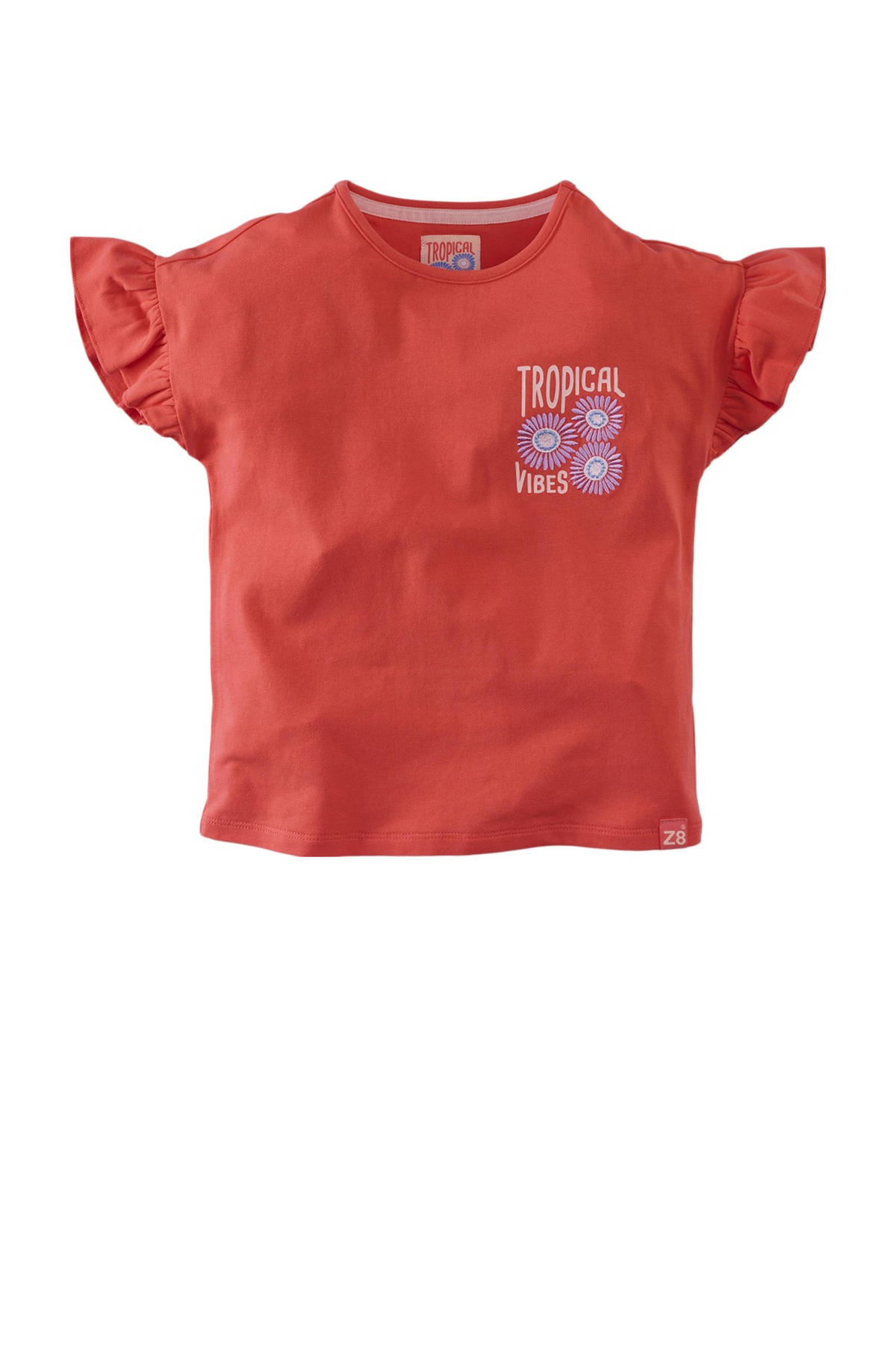 Z8 T-shirt Daya oranjerood kopen? | Morgen in huis | wehkamp