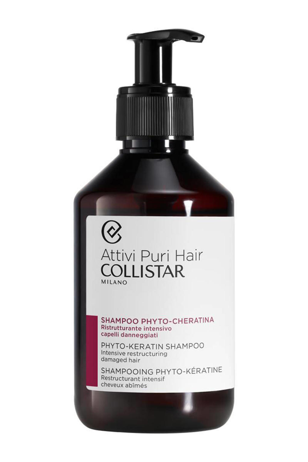 Collistar Attivi Puri Phyto-Keratin Shampoo - 250 ml | wehkamp