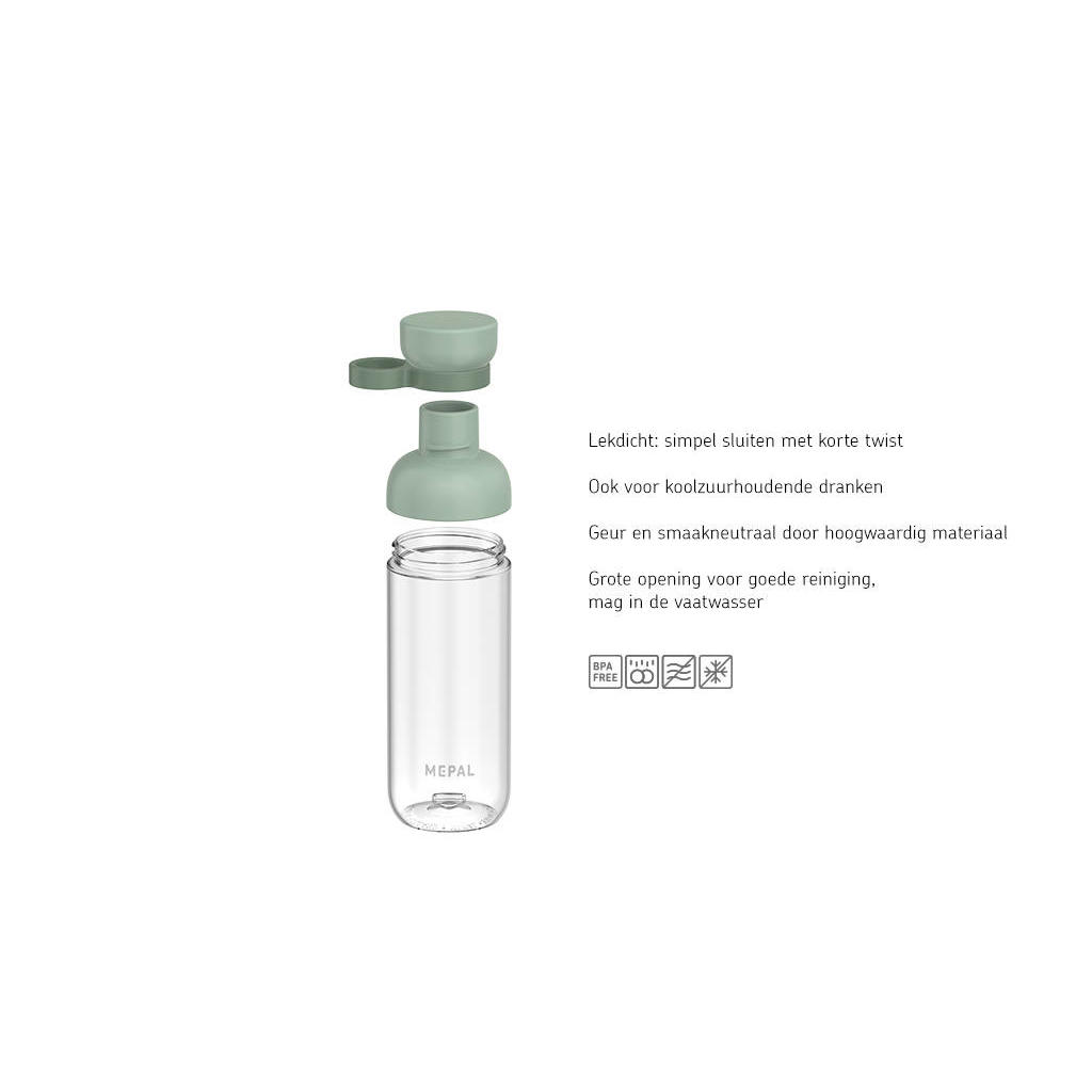 Mepal Vita waterfles (700 ml) | wehkamp