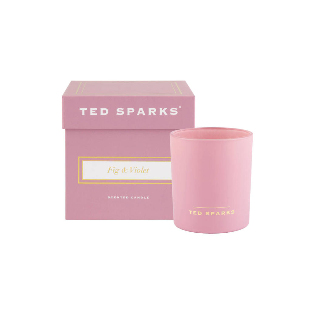 Ted Sparks geurkaars Demi - Fig & Violet | wehkamp