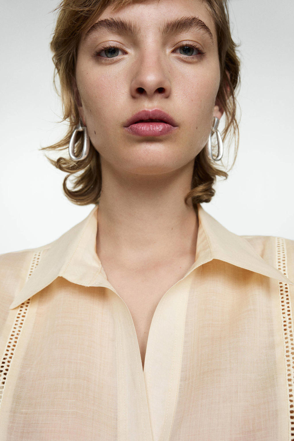 Mango blouse beige kopen? | Morgen in huis | wehkamp