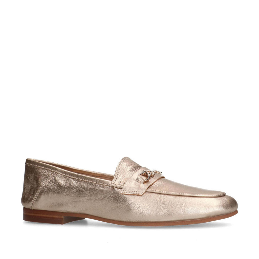 Manfield leren loafers goud kopen? | Morgen in huis | wehkamp