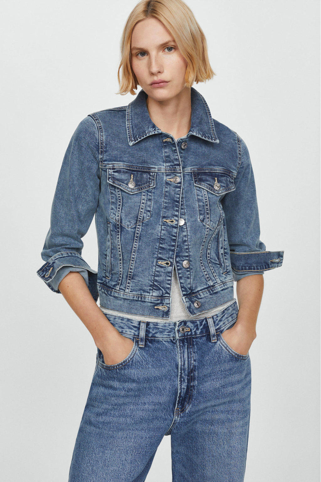 Mango jack medium blue denim kopen? | Morgen in huis | wehkamp