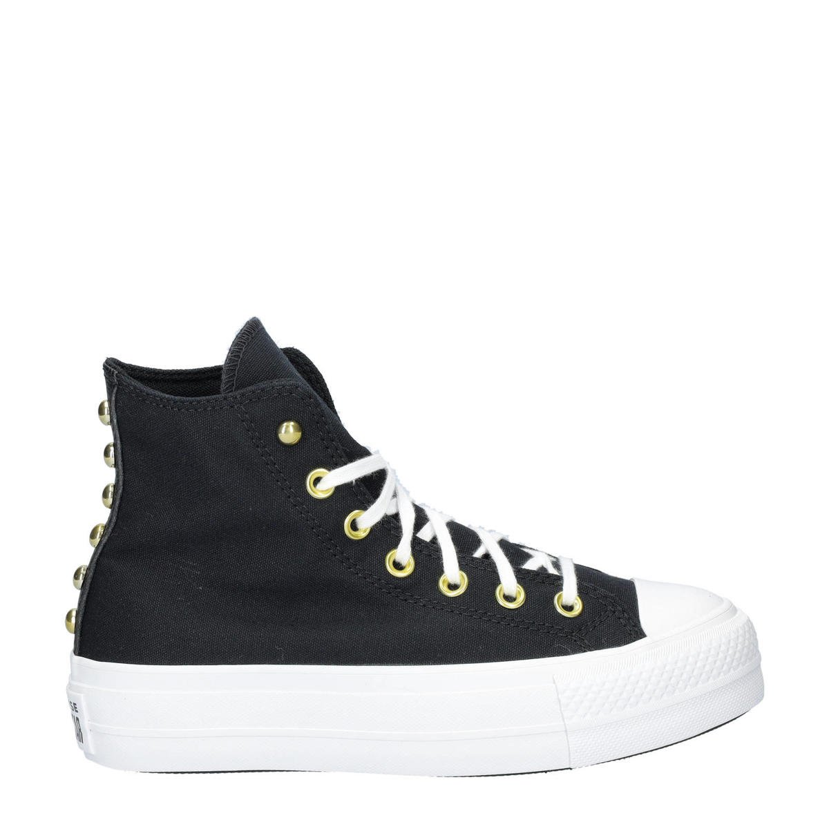 Converse Chuck Taylor All Star Lift Stud sneakers zwart | wehkamp