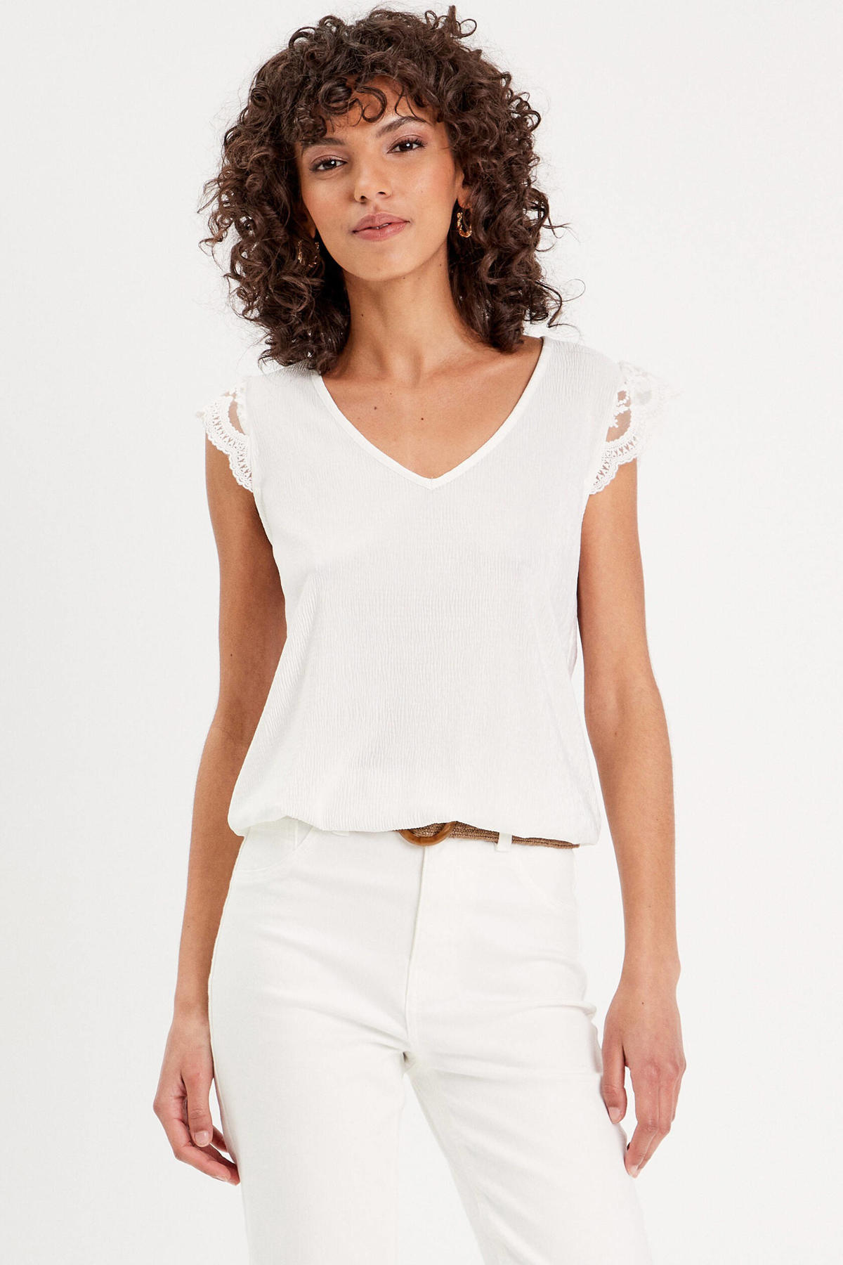 Cache Cache top ecru kopen? | Morgen in huis | wehkamp