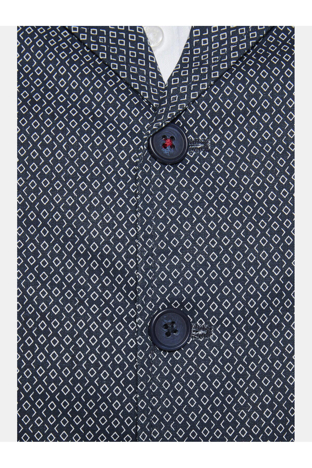 Charles Colby gilet DUKE ANDREW Plus Size met all over print ...