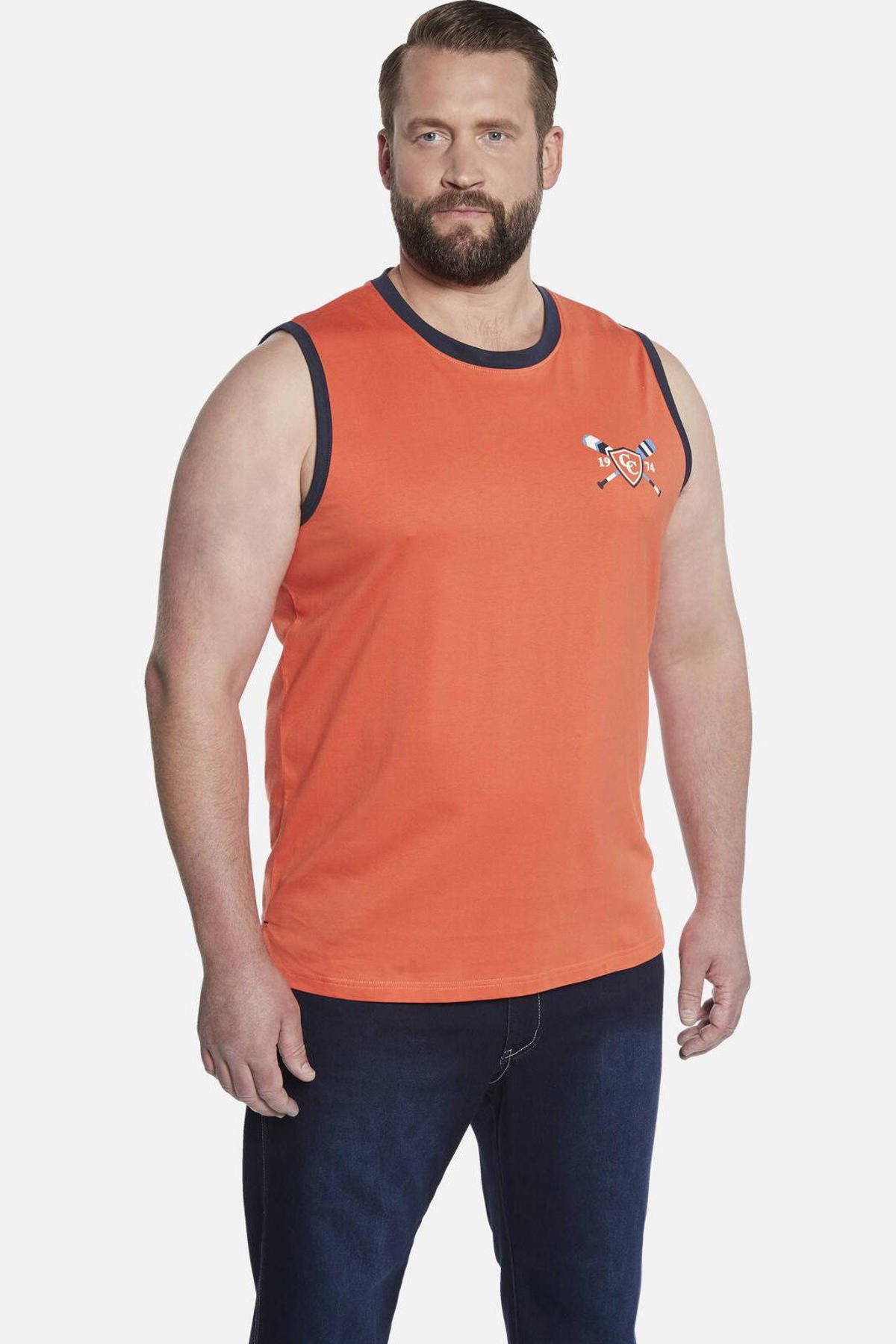 Charles Colby +FIT Collectie T-shirt EARL SHAYN Plus Size met ...