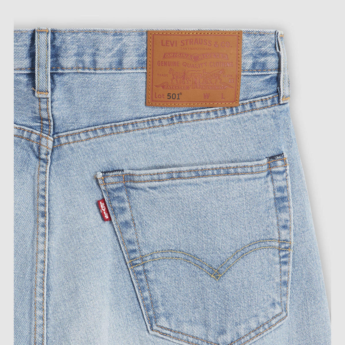 Levi's 501 straight leg jeans | wehkamp