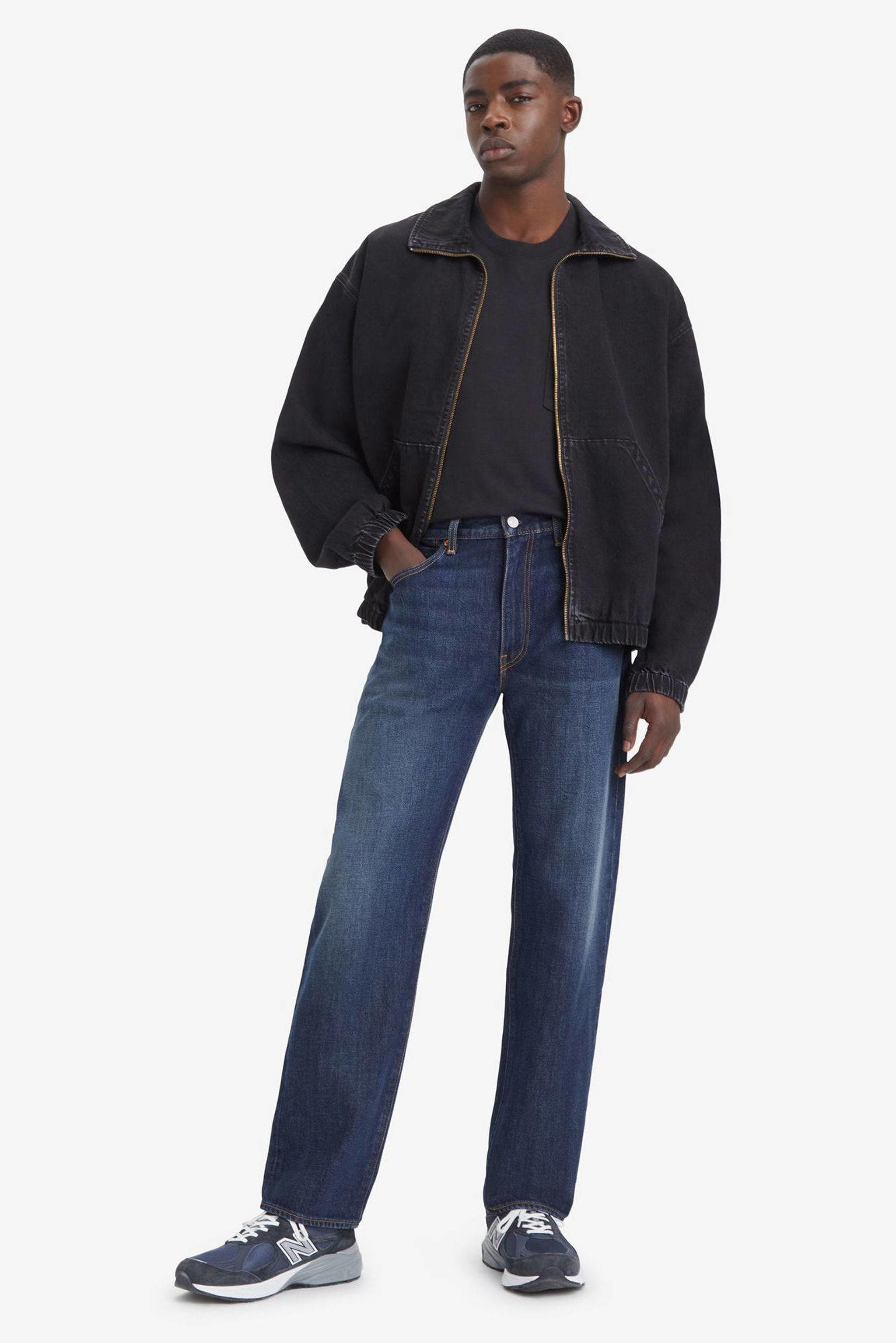 Levi's 555 relaxed straight leg jeans up the score | wehkamp