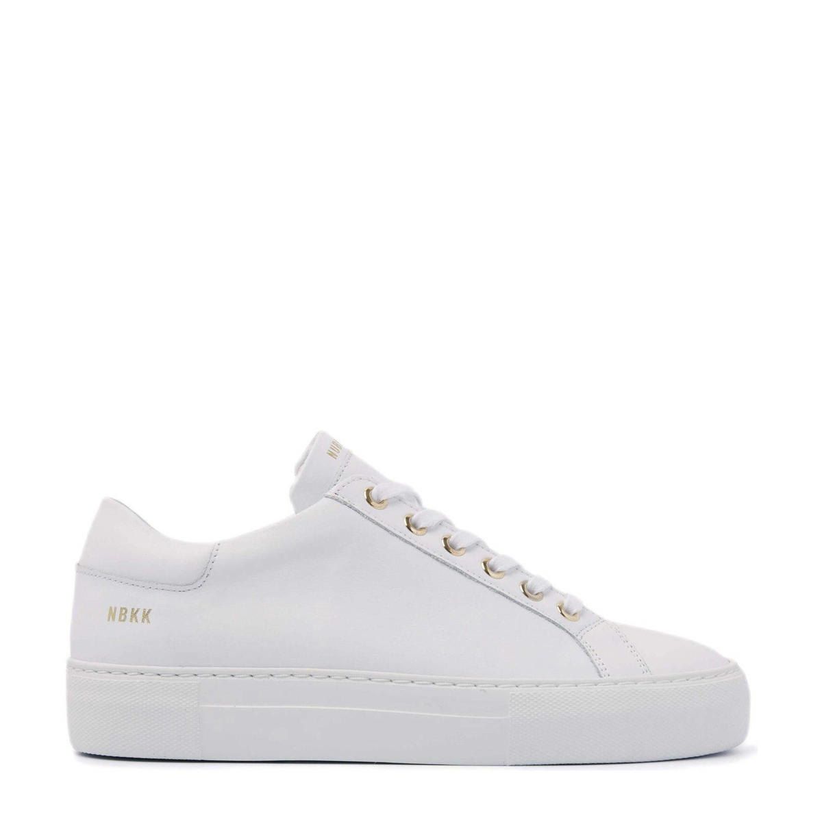 Nubikk Jolie Pure Fresh leren sneakers wit | wehkamp