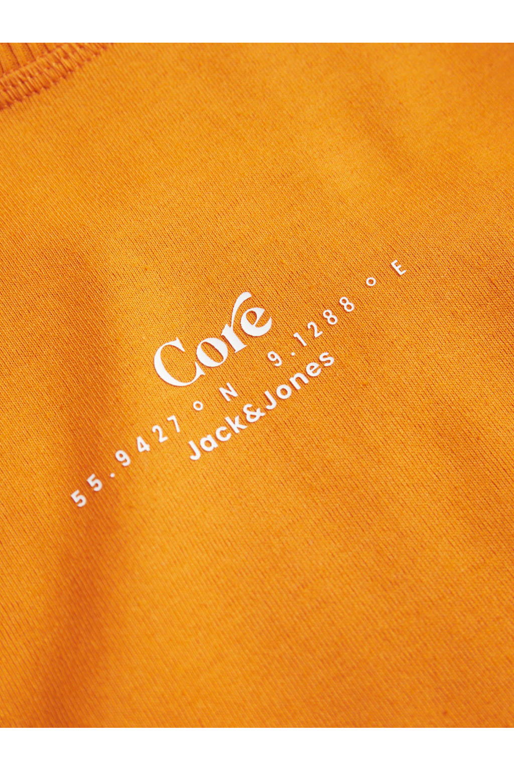 JACK & JONES CORE oversized T-shirt JCOAUSTIN oranje | wehkamp