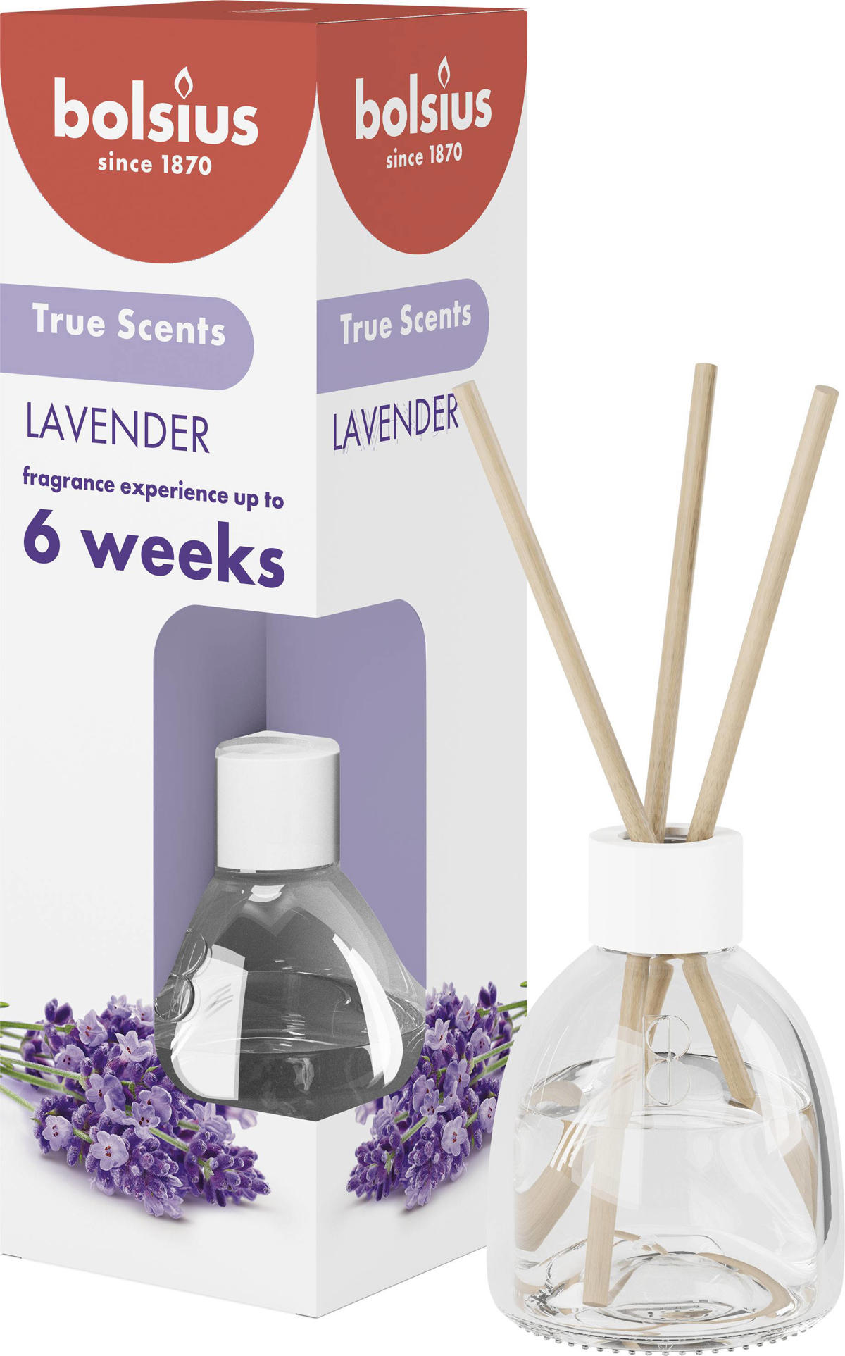 Bolsius geurstokjes True Scents - Lavendel - 60 ml | wehkamp